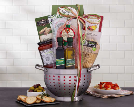 Italian Classic Gift Basket at Wine Country Gift Baskets