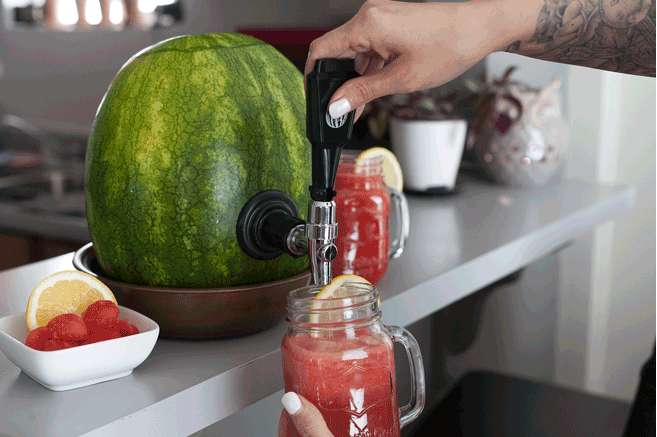 How to Tap a Watermelon and the Summery Drinks to Fill It With! | Blog