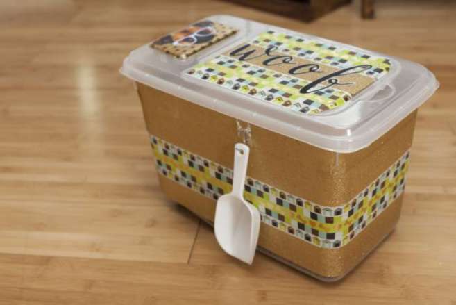 DIY: Dress Up Your Pet Food Storage Containers | Blog