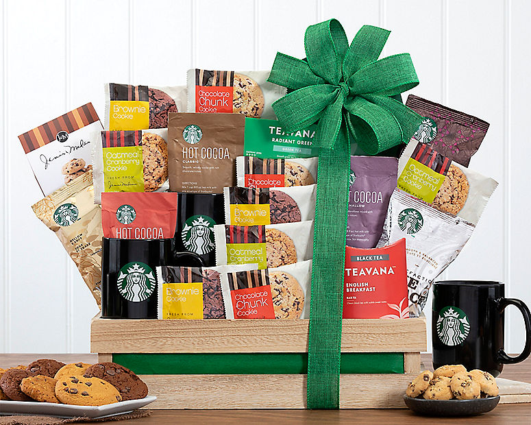 Starbucks Spectacular Gift Basket at Wine Country Gift Baskets